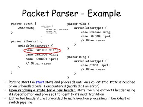 P Programming Protocol Independent Packet Processors Ppt Video