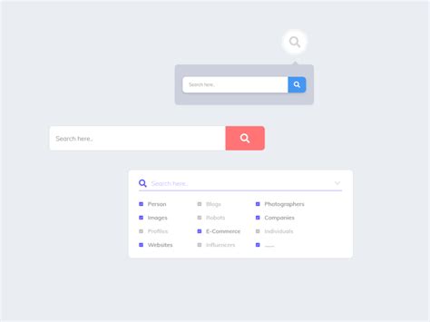 Search Bar UI Design By EpicInk Design Studio On Dribbble