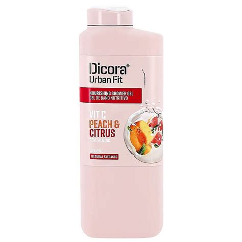 Dicora Urbanfit Dicora Urban Fit Гель для душа Vitamin C Citrus And Peach