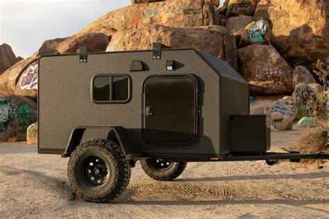 Tiny Camper Company Makes Small Teardrops And Squaredrop Trailers