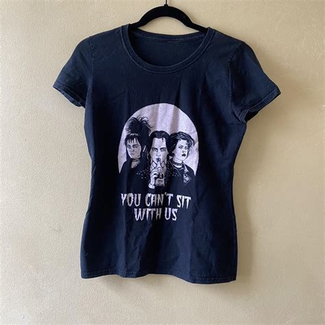 ‘you Cant Sit With Us Goth Girl Tee Lydia Of Depop