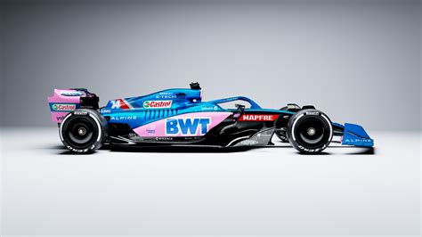 2022 Alpine A522 F1 Car Launch Photos