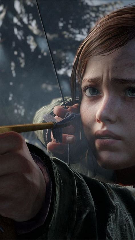 El último De Nosotros Ellie Fondo De Pantallaflechaarco Y Flechatiro