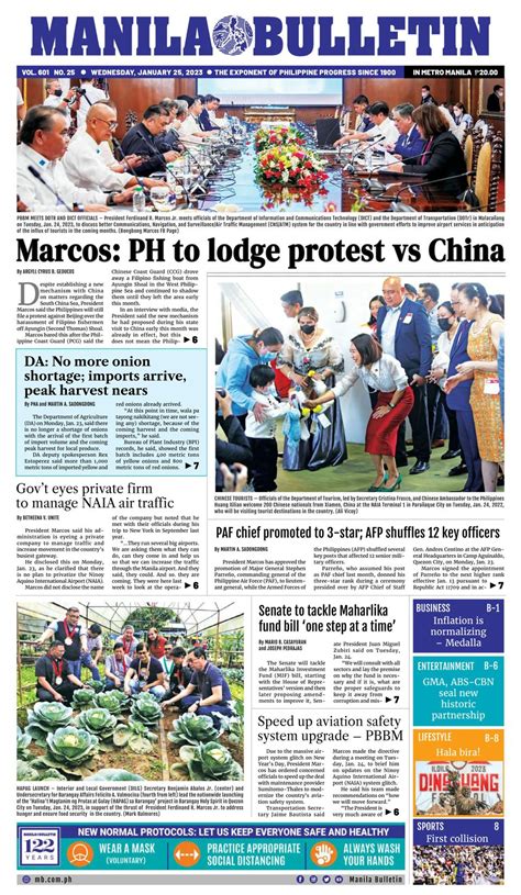 Manila Bulletin January 25 2023 Digital DiscountMags