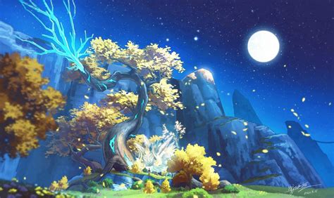 Zhongli And Azhdaha Genshin Impact Drawn By Kaminaga Mutsumi Danbooru