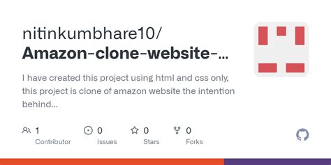 GitHub Nitinkumbhare Amazon Clone Website Using Html And Css I Have Created This Project