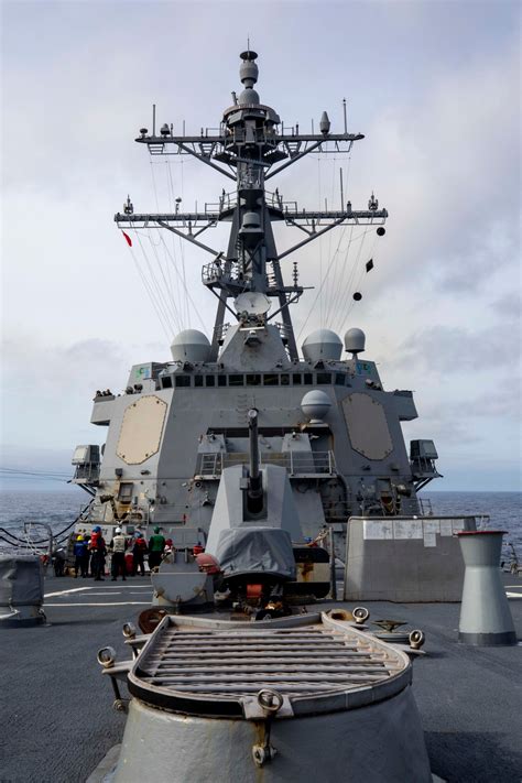 Dvids Images Uss Ralph Johnson Conducts Replenishment At Sea With