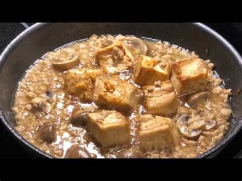 Tofu Stew With Minced Pork Youtube