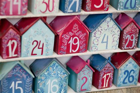 Cómo hacer un calendario de adviento casero Navidad es