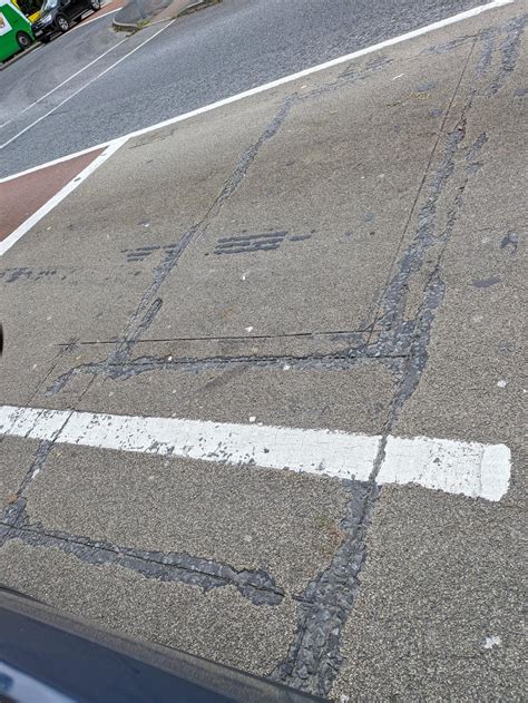 This Is An Inductive Loop At An Intersection It Senses A Car And Will