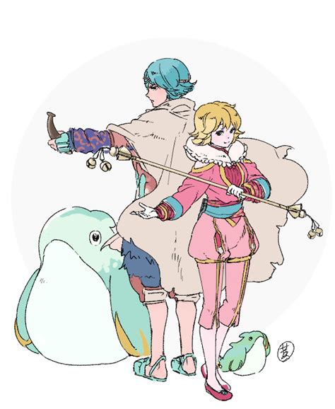Kalas And Xelha Baten Kaitos Drawn By Konakawa Danbooru
