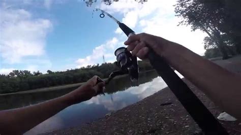 "Fishing" With The GoPro Chest Mount Harness - August 2014 - YouTube