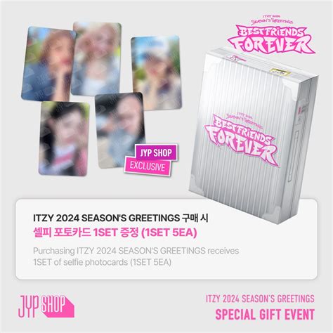Itzy 2024 season greeting jyp特典 興趣及遊戲 收藏品及紀念品 韓流 Carousell