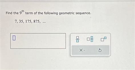 Solved Find The 18th Term Of The Arithmetic Sequence Whose