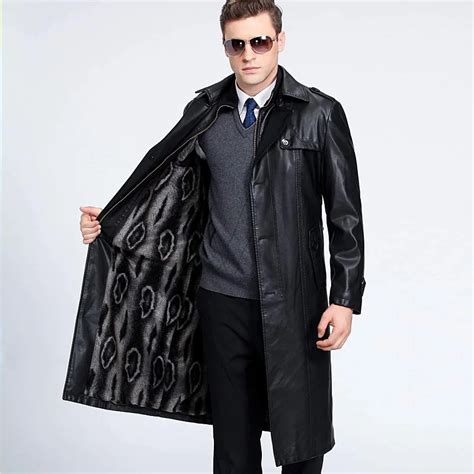 Leather Trench Coats Versatile Leather Outfit