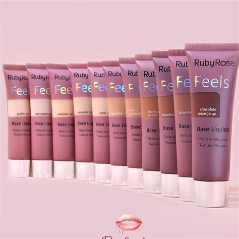 Ruby Rose Base Líquida Feels E Soft Matte Shopee Brasil