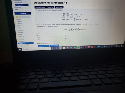 solved homework sets assignment06 problem 14 assignment