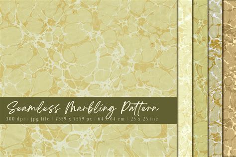 Seamless Marbling Pattern Design Cuts