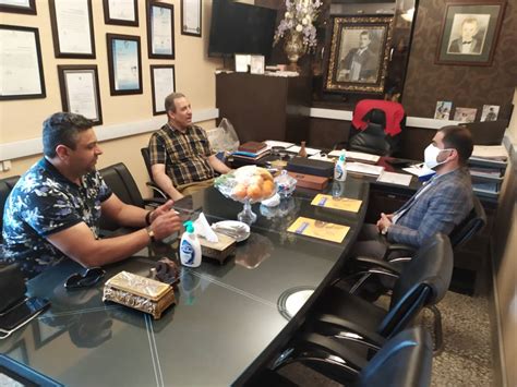 بازدید مدیرعامل شرکت شهرک صنعتی صفادشت از شرکت صفاشیر پارس شرکت شهرک