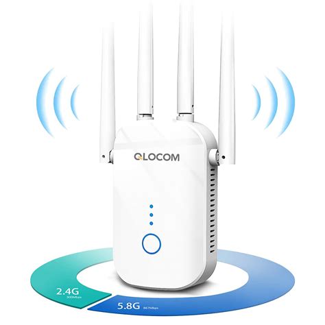 Buy QLOCOM WiFi Extender Booster Mbps WiFi Booster Range Extender