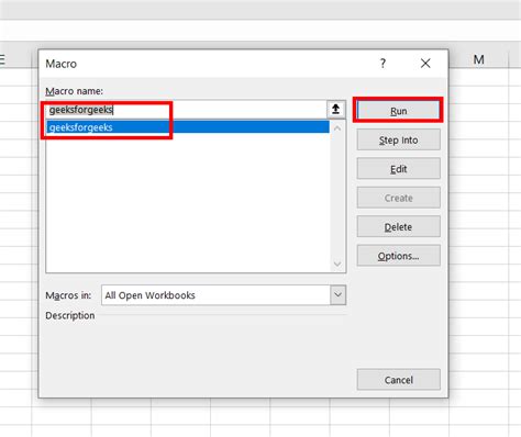 How To Run Code From A Module In Excel Vba Geeksforgeeks