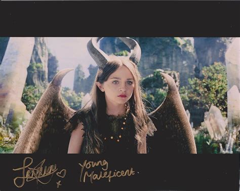 Isobelle Molloy Maleficent Original Autographed 8x10 Photo At Amazons