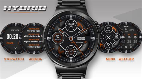 Watchface Hybrid D Watch Face Clock Live Wallpaper R Androidwear