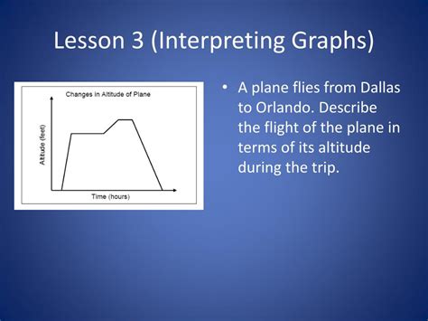 Ppt Lesson 3 Interpreting Graphs Powerpoint Presentation Free