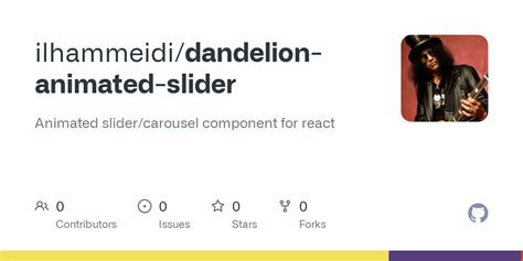 GitHub Ilhammeidi Dandelion Animated Slider Animated Slider Carousel Component For React