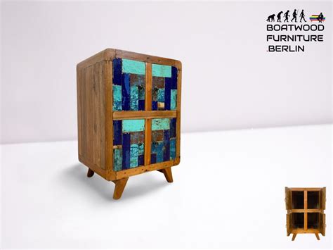 Boatwood By Wmk Bunterschöne And Nachhaltige Kleine Kommode Aus Altem