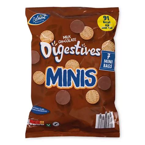Milk Chocolate Digestives Minis 7 Pack Aldi Uk