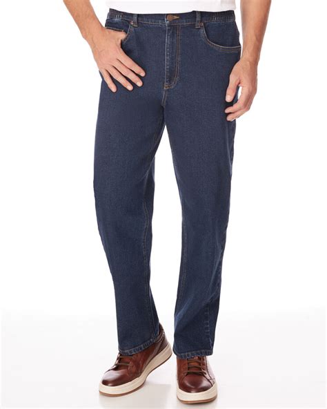 Johnblairflex Relaxed Fit Side Elastic Jeans Blair