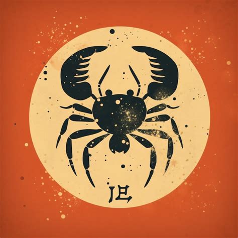 Cancer Horoscope Astrology Crab Zodiac Sign Background Wallpaper