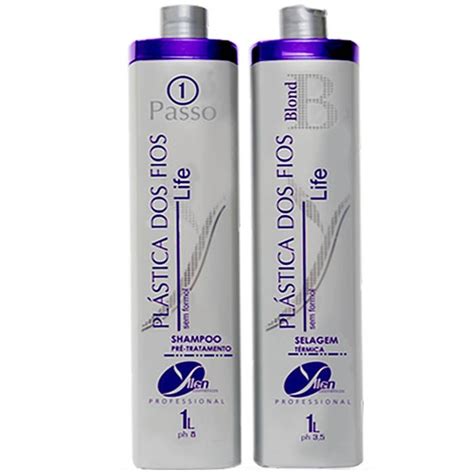Selagem Alisa O Cabelo Loiro Produto Profissional Original R Em Mercado Livre