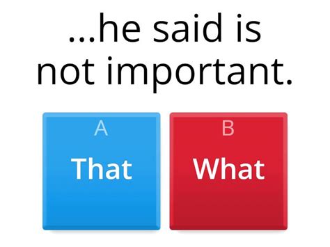 Noun Clause Quiz