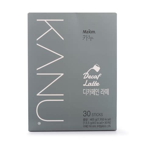 Maxim Kanu 低咖啡因拿铁 30包入 Weee