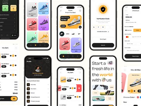 Ecommerce Mobile App Ui Kits Design I Online Store Behance