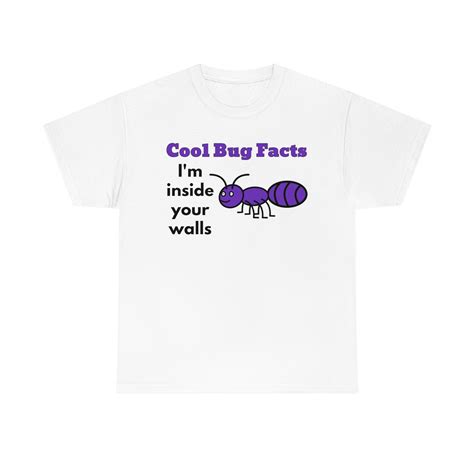 Cool Bug Facts Meme Im Inside Your Walls Insect Lover Etsy