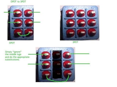 3pdt In Place Of Dpdt Wiring R Diypedals