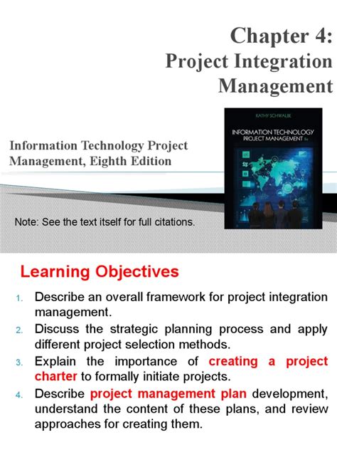 Chapter 4 Project Integration Management Pdf Net Present Value