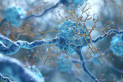 Neurons With Dendrites Affected By Amyloid Plaques In Alzheimer S