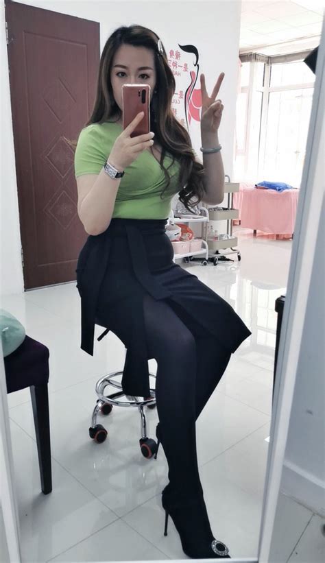 🍑任大美 On Twitter 穿出长腿美感👄