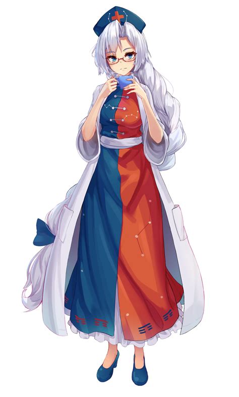 Yagokoro Eirin Touhou Drawn By Dethmaid Danbooru
