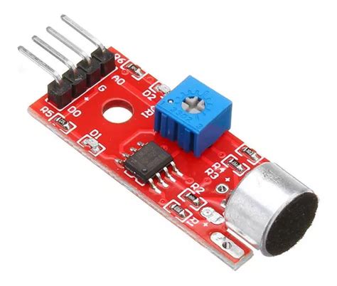 Módulo Sensor Micrófono Ajustable Arduino Detector Sonido Mercadolibre