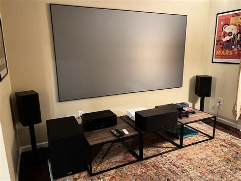 My Short Throw Projector Living Room Setup Rhometheater