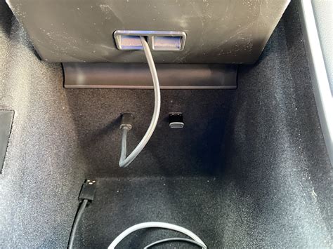 Model New USB C Center Console Data Hub From Model Y Page Tesla Motors Club