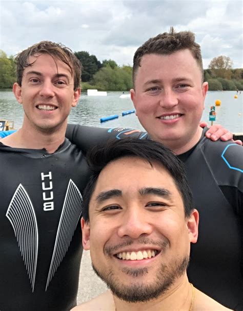 Sam And Two Friends Train For Swim Nantwich News