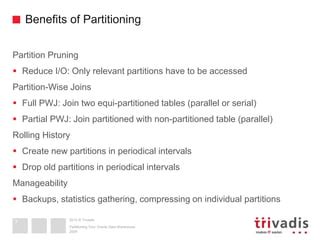Partitioning Your Oracle Data Warehouse Just A Simple Task PPT