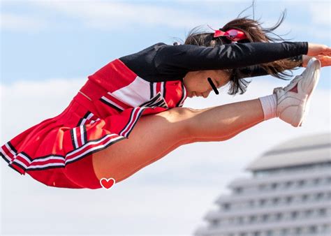 【写真高画質】チア22 西の赤アン！有名競技チア超連射part1【開脚vジャンプ】kの者 アンスコ泥棒