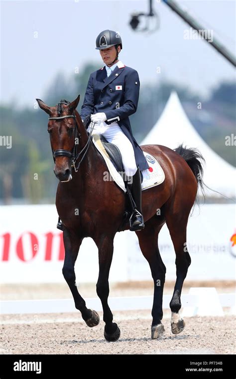 Jakarta Indonesia 20th Aug 2018 Kazuki Sado JPN Equestrian